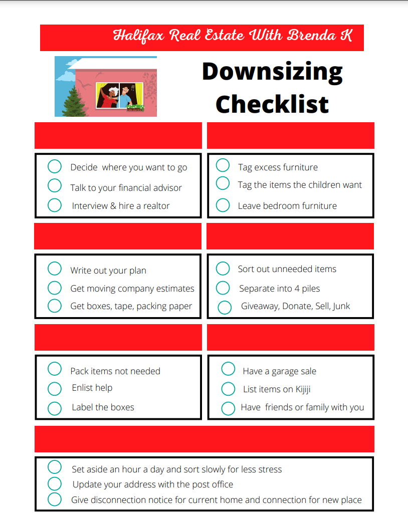 Tips For Downsizing | Brenda K